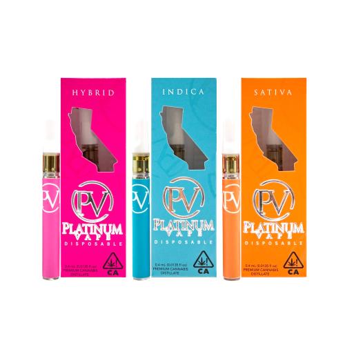 Animal Mintz Disposable 0.4g Vape Pen from Platinum Vape on bud.com